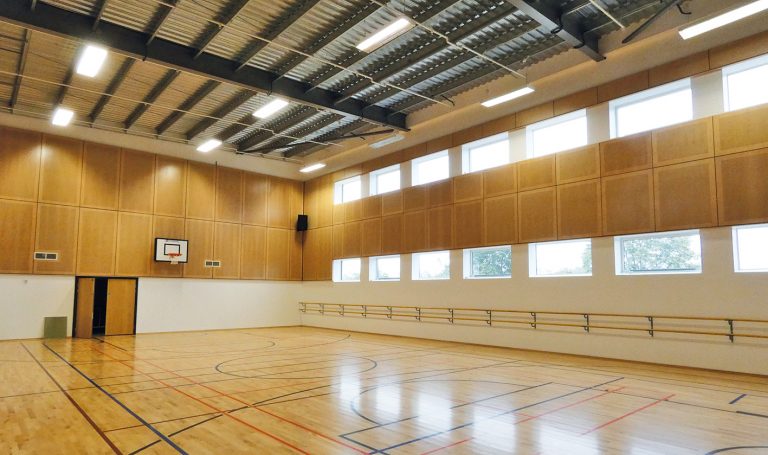 Wilsthorpe School: Sixth Form Centre and Sports Hall - Morecroft Electrical